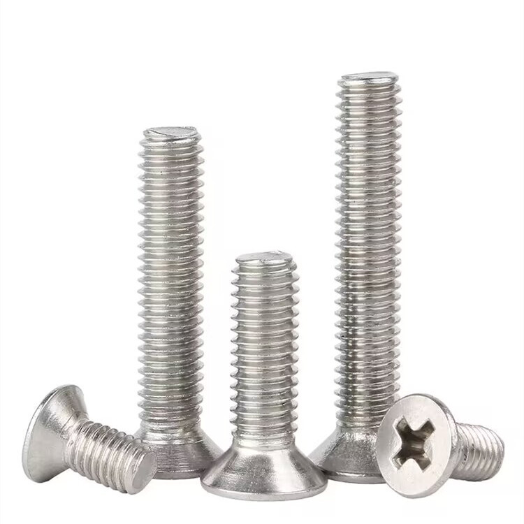 10/50pcs M1-M8 Mini Small Micro Cross Flat Countersunk Head Bolt Screw | eBay