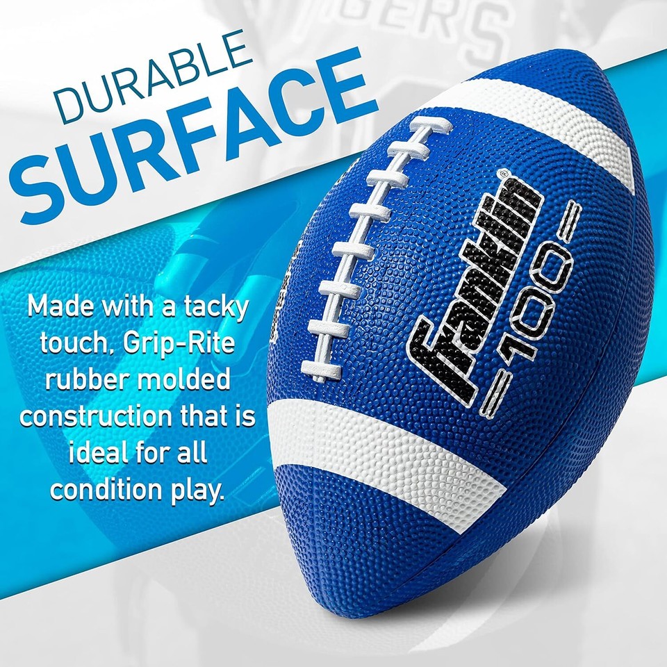 Durable Kids Junior Football Grip-Rite 100 Youth Junior Size Rubber ...