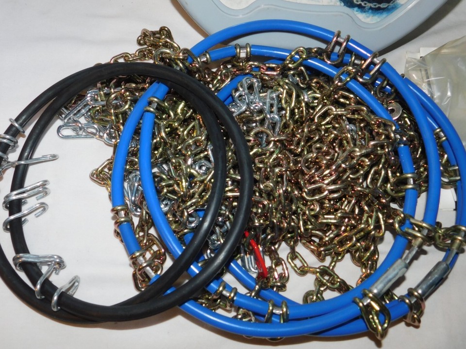 EA1705 Eurotech Alloy Tire Chains, 1 Pair, Costco Item #358208, Never ...