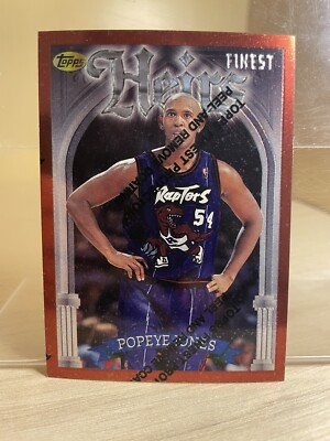 1996-97 Topps Finest Basketball #241 Popeye Jones Bronze | eBay