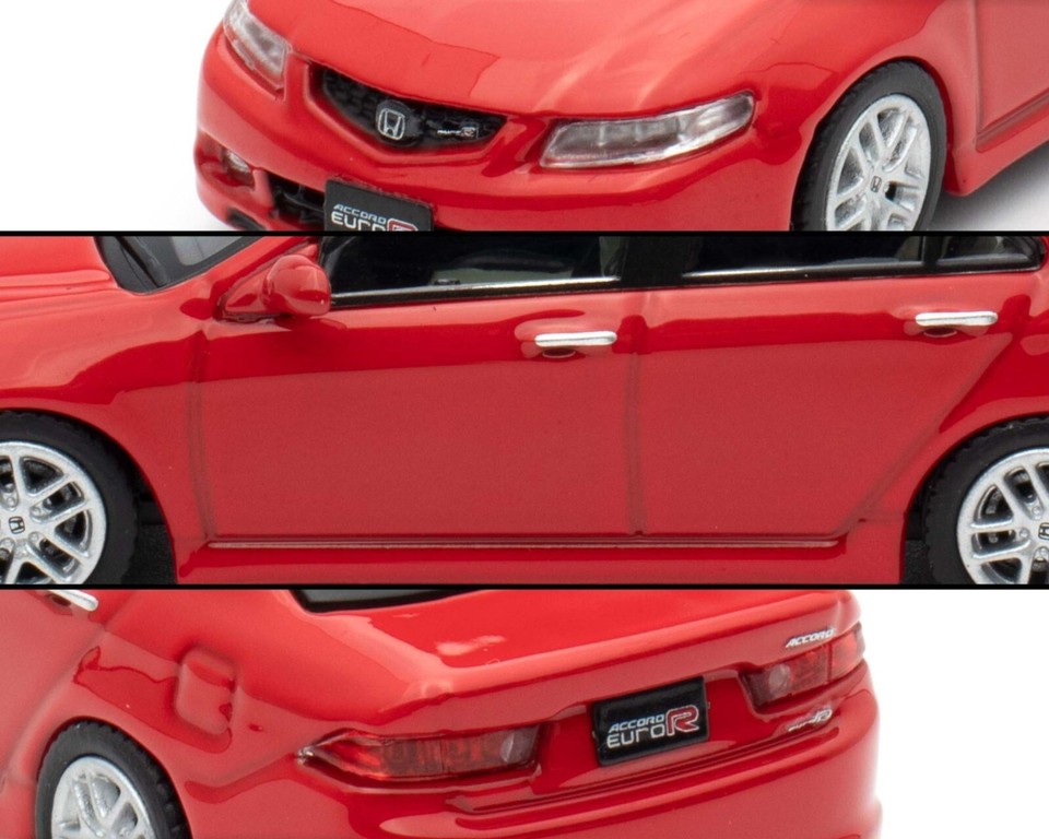 INNO64 HONDA ACCORD EURO-R (CL7) MILANO RED W/ EXTRA WHEELS SEALED | eBay