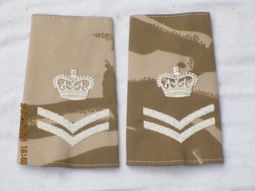 Corporal Of Horse, Guards Rank, Rank Slides, Desert,70x110mm ,#4 ...