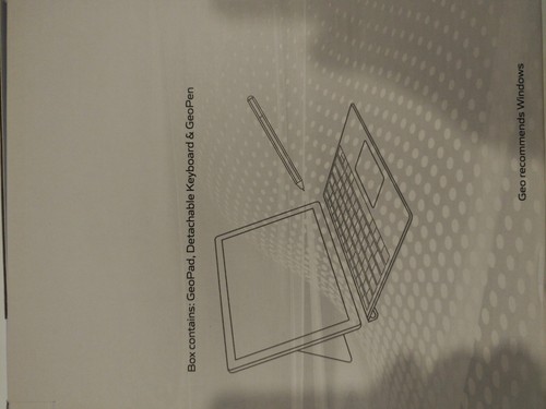 Geo GeoPad 220 12" Win 11 Notebook Pentium N5030 128GB HDD 4GB DDR4 ...