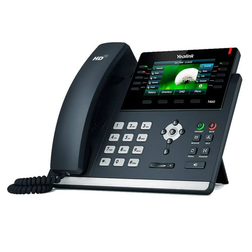 Lot of (4) Brand NEW Yealink SIP-T46G Ultra Elegant Gigabit IP Phones ...