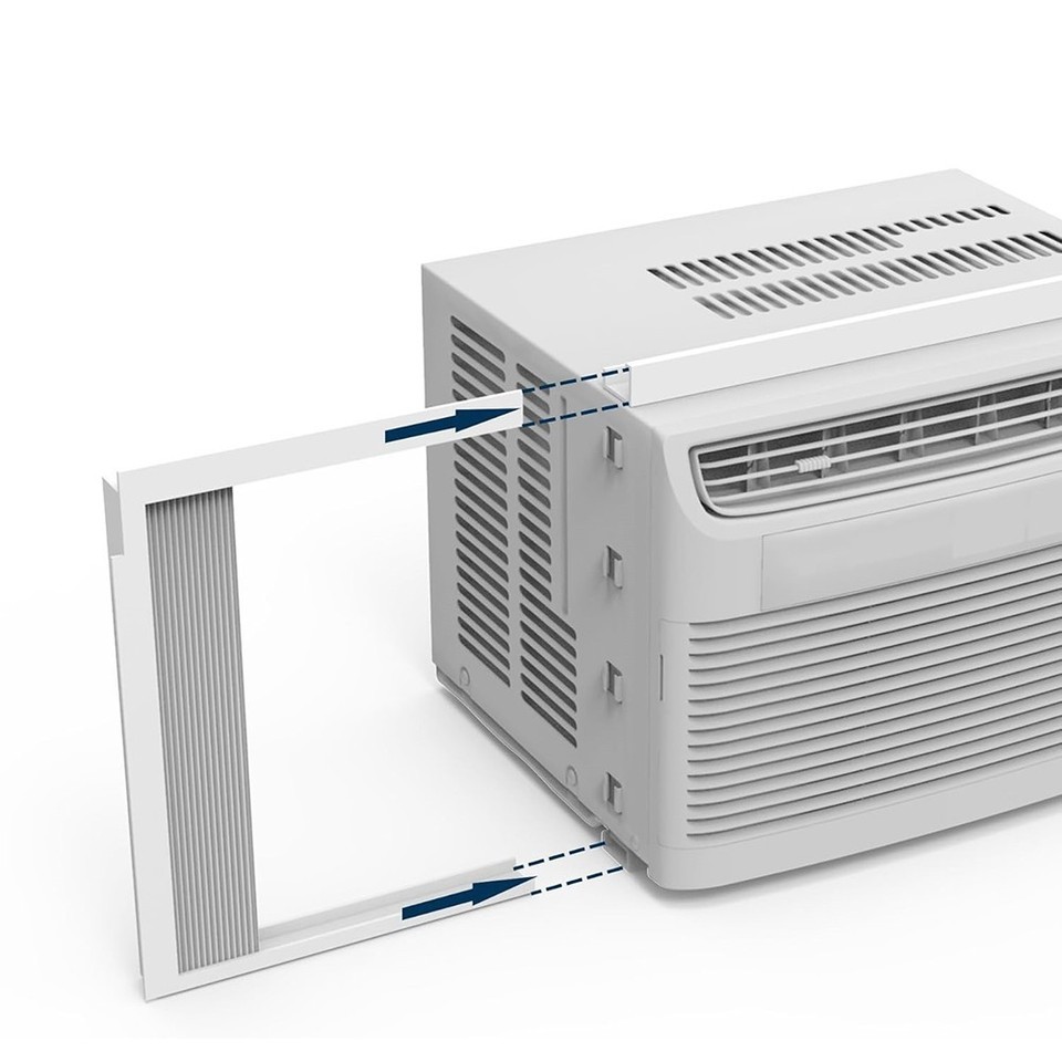 Adjustable AC Side Panel Window AC Panel Kit Allergen Protection System ...