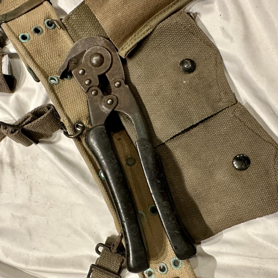 Indochina War M51 French Army Colonial Load Bearing Web Gear Original ...