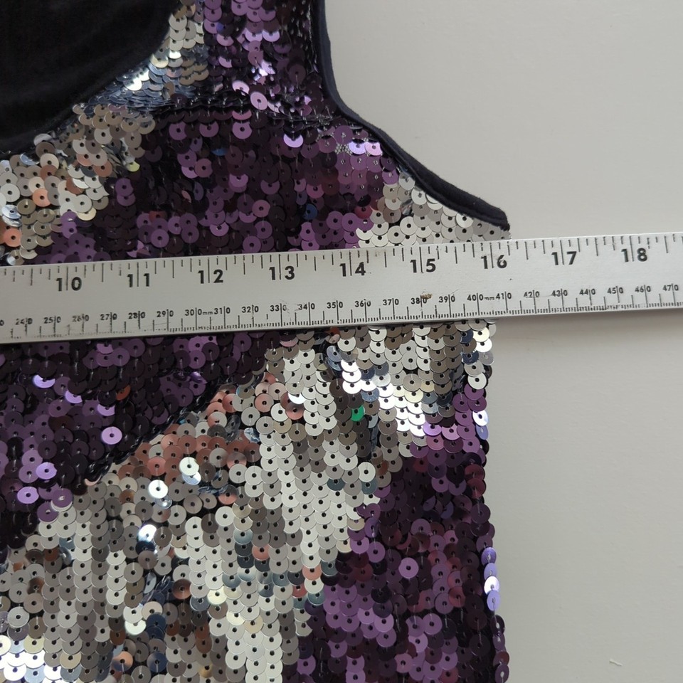 VTG 2B Bebe Sequin Mini Bodycon Dress M Babydoll 90s Y2K Goth USA ...