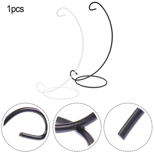 Présentation Stand-1PC Boule Support Ornement Suspendu Métal L Forme ...