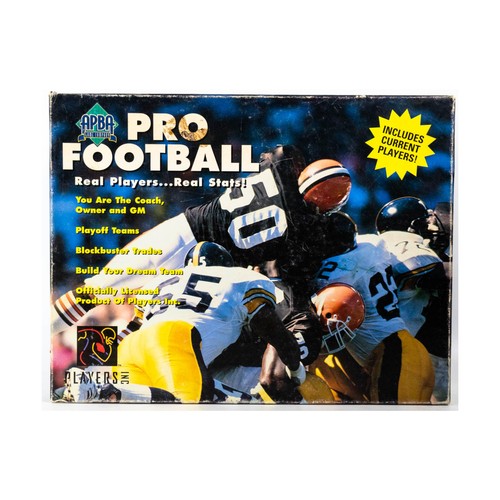APBA Football Football (Pro Limited Ed Game) Box Fair/EX 37523000309 ...
