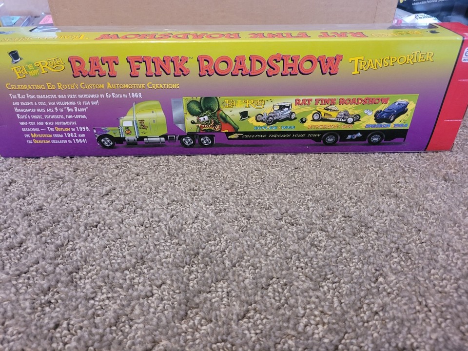 Auto World Ed Roth "Rat Fink" Semi Truck Diecast New in Box! 1/64 | eBay