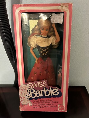 New In Box BARBIE 1983 "SWISS" DOLLS OF THE WORLD COLLECTOR EDITION ...