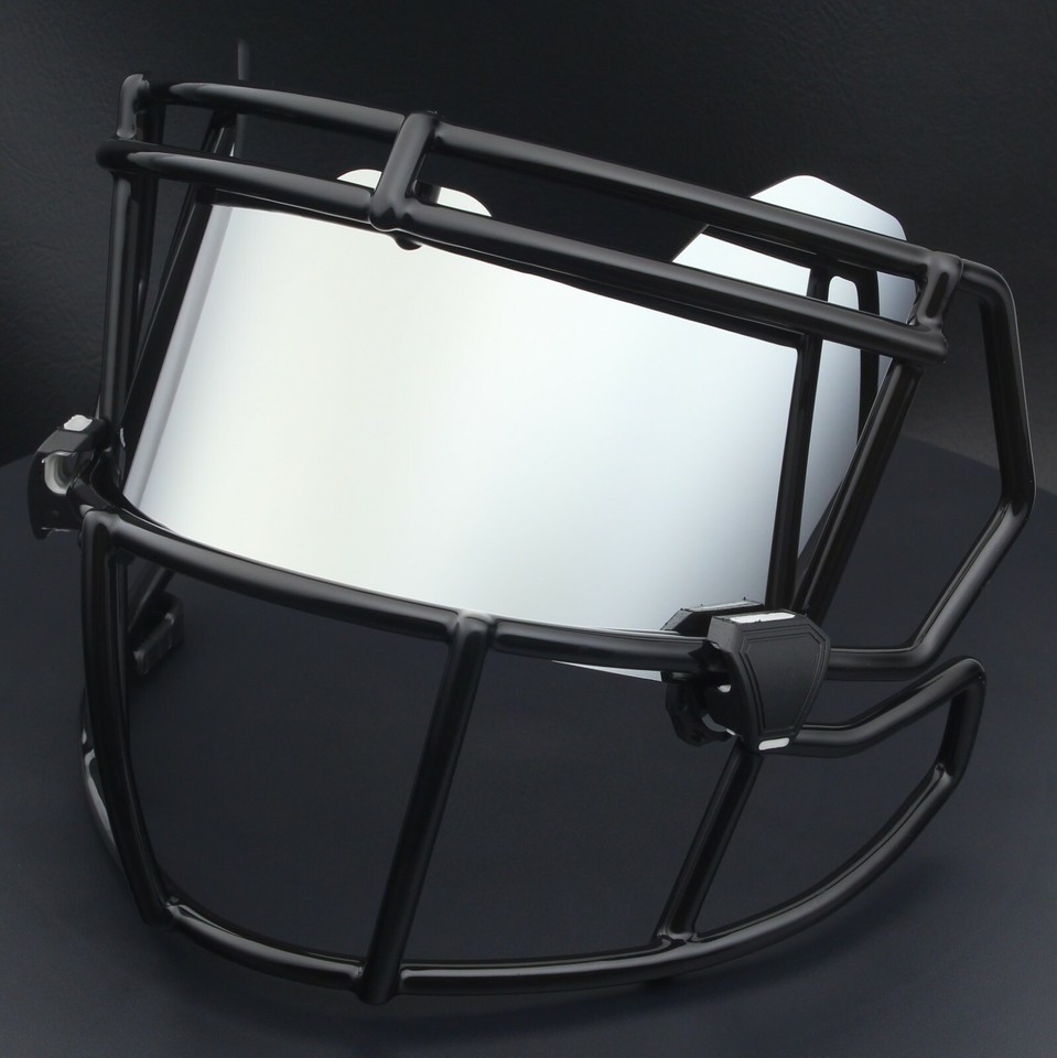 DENVER BRONCOS NFL Football Helmet with MIRROR CHROME Visor / Eye ...