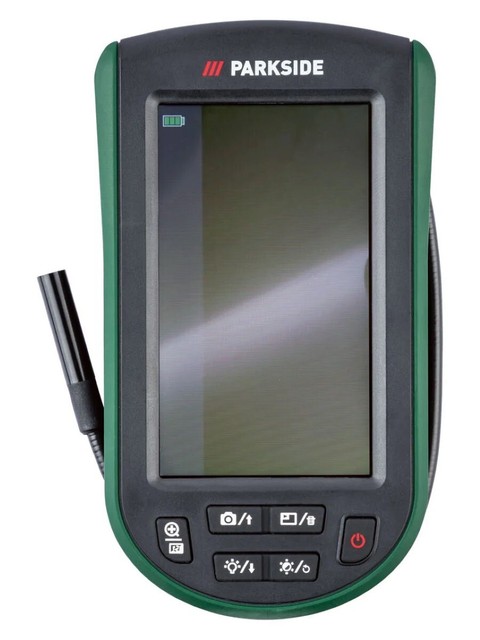 Parkside Inspektionskamera mit Display PKIK 4.3 Bildaufnahmefunktion ...