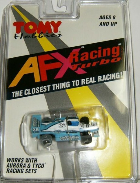 AFX Tomy Racemasters HO Fox Racing Unlimited Turbo #25 Indy Slot Car ...