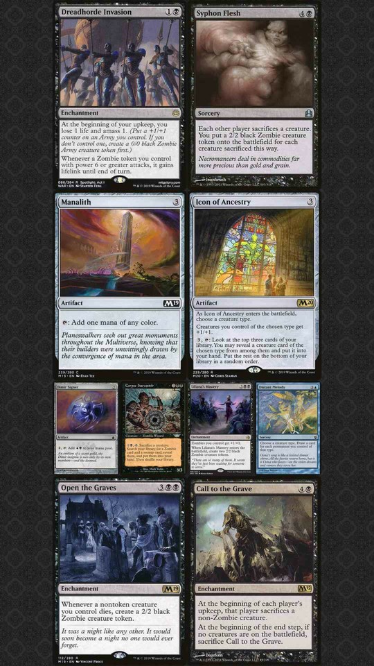 The Scarab God ZOMBIES Commander Deck Magic MTG Ready-to-Play 100 cards ...