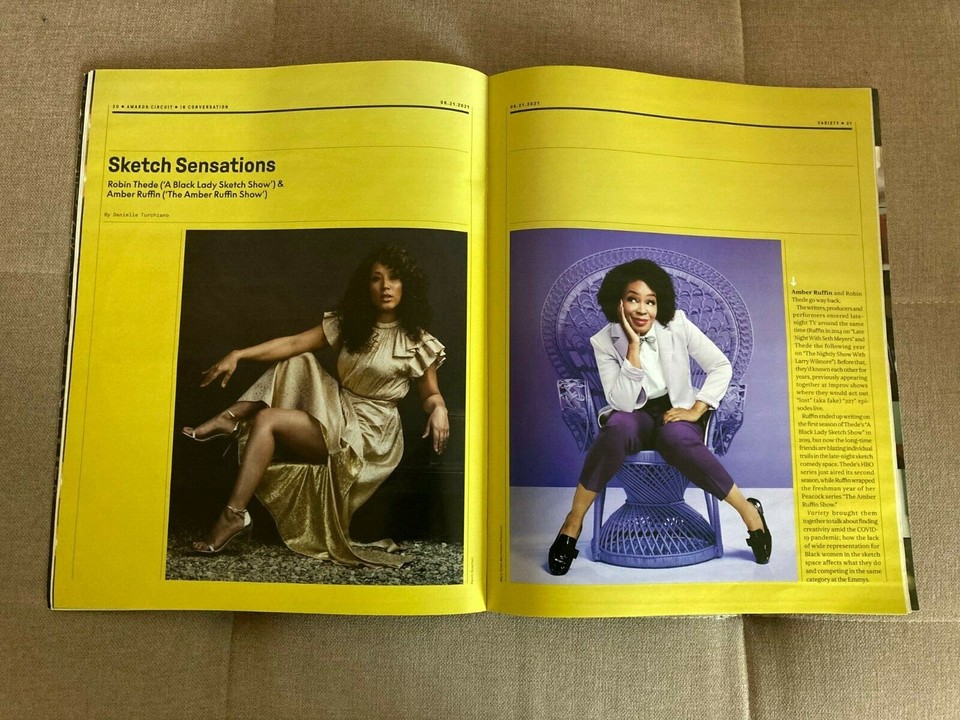 Variety Magazine 6-21-21 - Trevor Noah. Friends, Jennifer Aniston ...