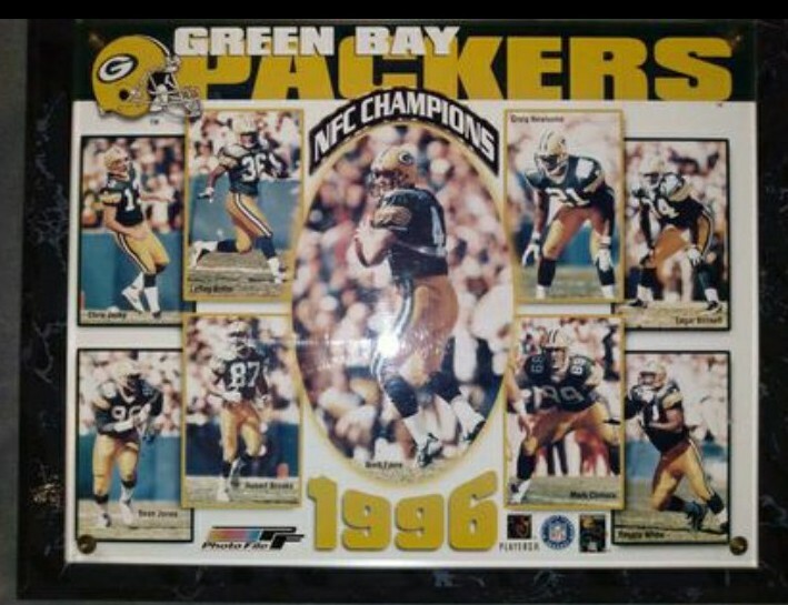 Vintage Green Bay Packers 1996 Super Bowl Champions Plaque | eBay