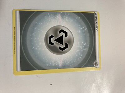 2022 yellow energy off center Pokémon, centered back rare error | eBay