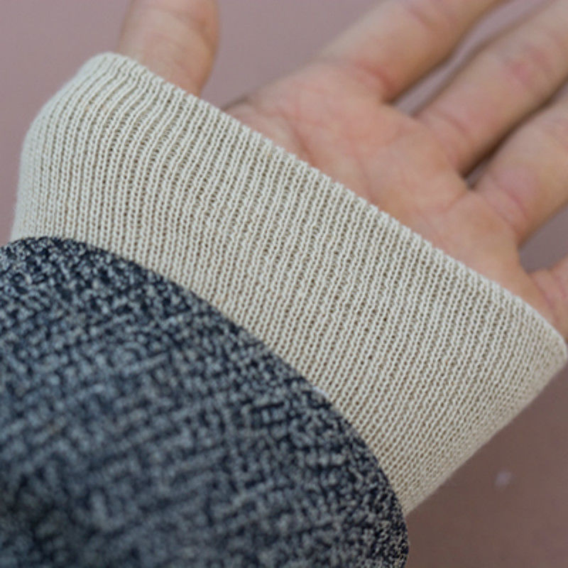 1pair Cotton Stretch Knit Rib Cuff Trim Triming Fabric Sweater Jacket ...