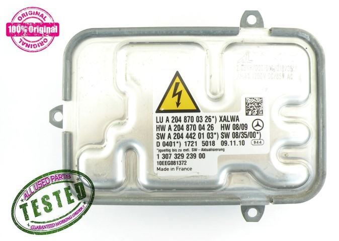 Mercedes C-Class W204 Xenon HID Headlight Ballast Unit A2048700126 ...
