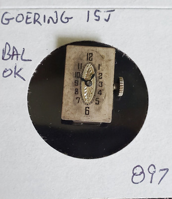 LADIES GOERING 15J WRIST WATCH MOVEMENT #897 | eBay