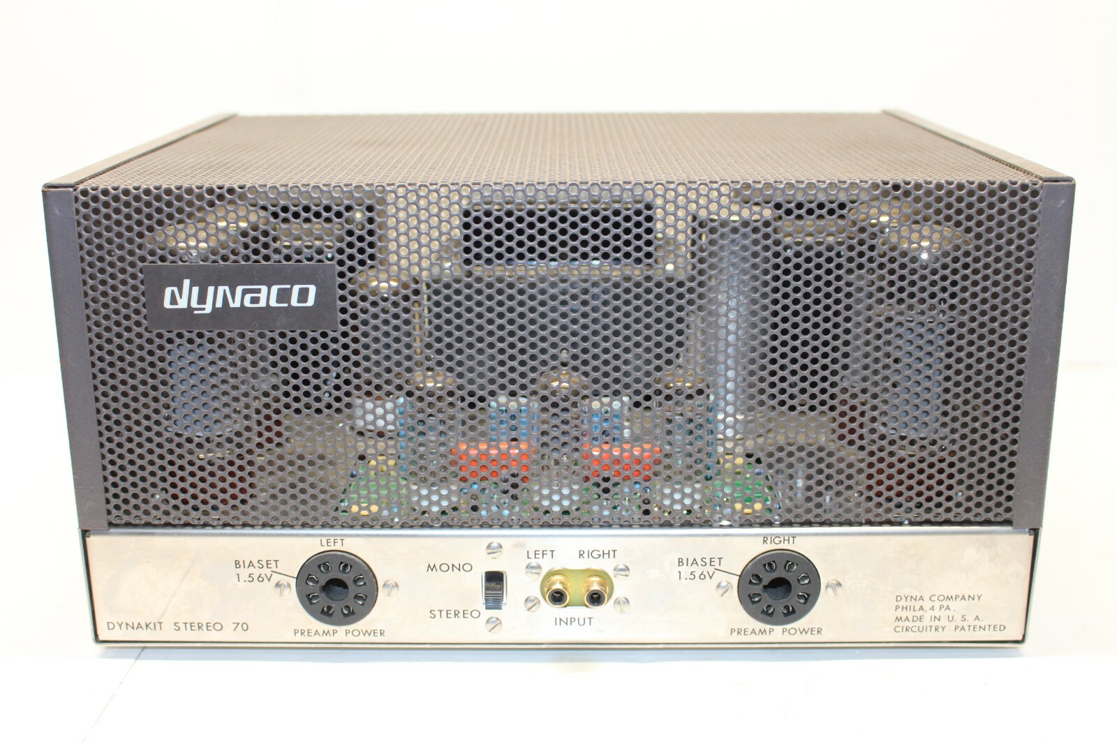 Dynaco amplifier specs