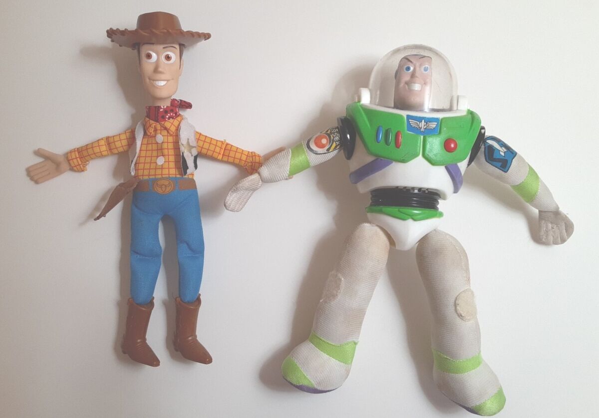 Vintage 90s Buzz Lightyear & Woody 10 Vintage 90s Buzz Lightyear & Woody 10