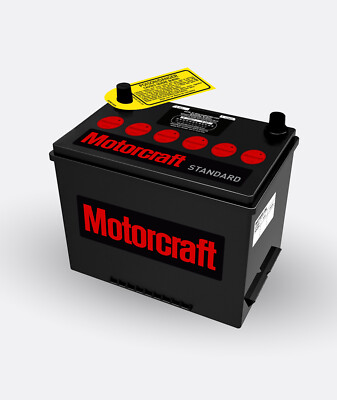 Motorcraft Battery Red Group 24 R-24F (1972-77) Sticker kit | eBay