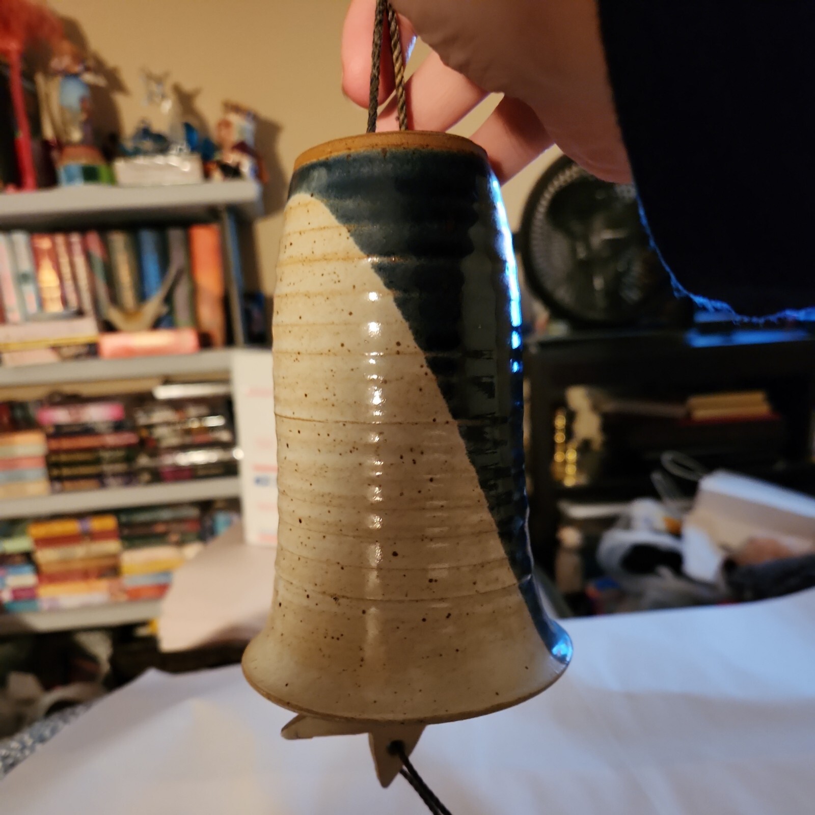 Melissa Hogenson 1991 Bell with star and dragon hanging on. M. Hogenson ...