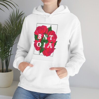 Bonita Rosas Rojas Unisex Hooded Sweatshirt Pretty Red Roses Hoodie | eBay