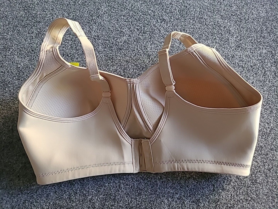 Vanity Fair Full-Figure Wireless Sports Bra 71500 Damask Neutral NWT | eBay