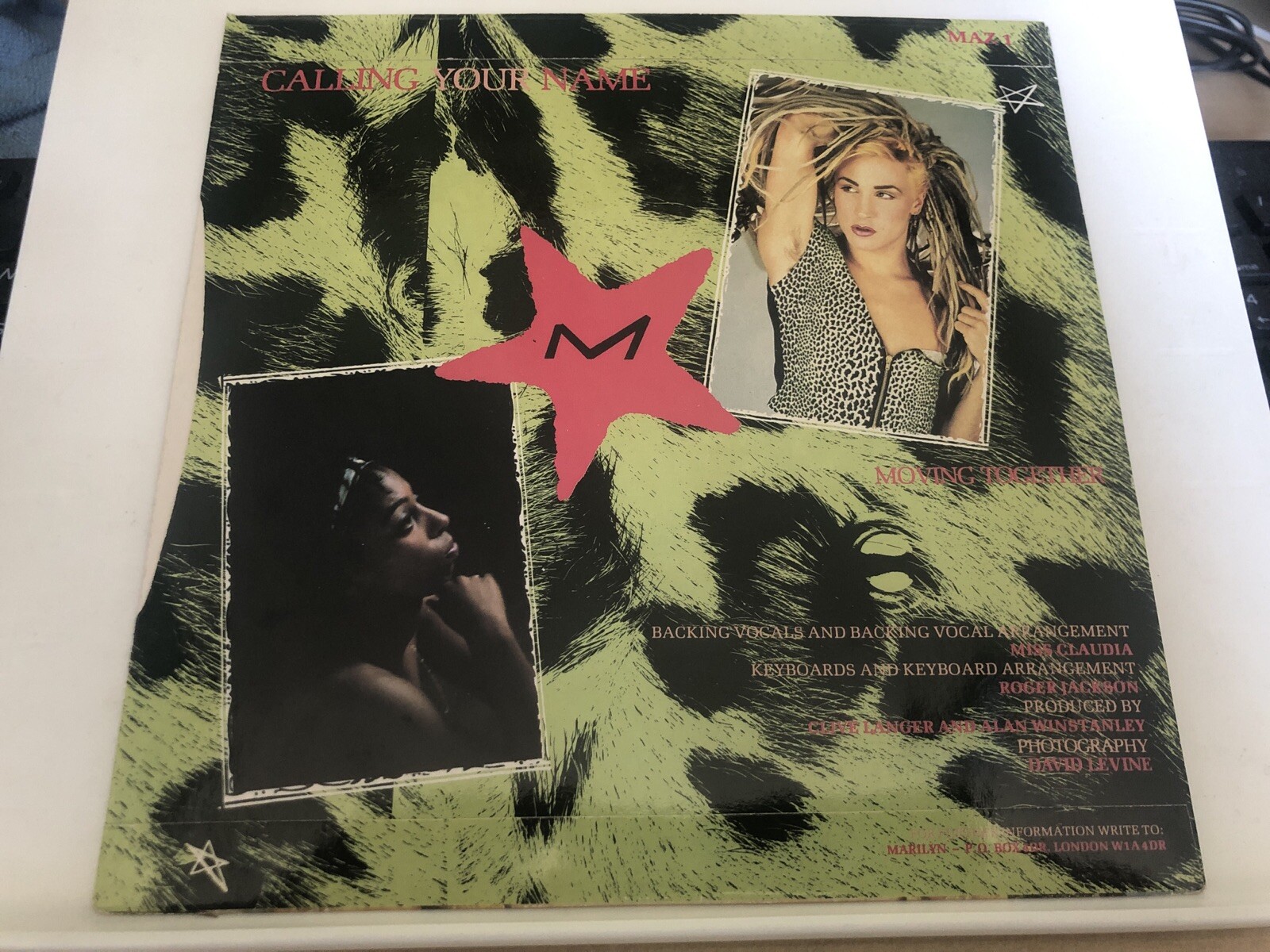 Marilyn - Calling Your Name 7" Vinyl Single Record P/S | eBay