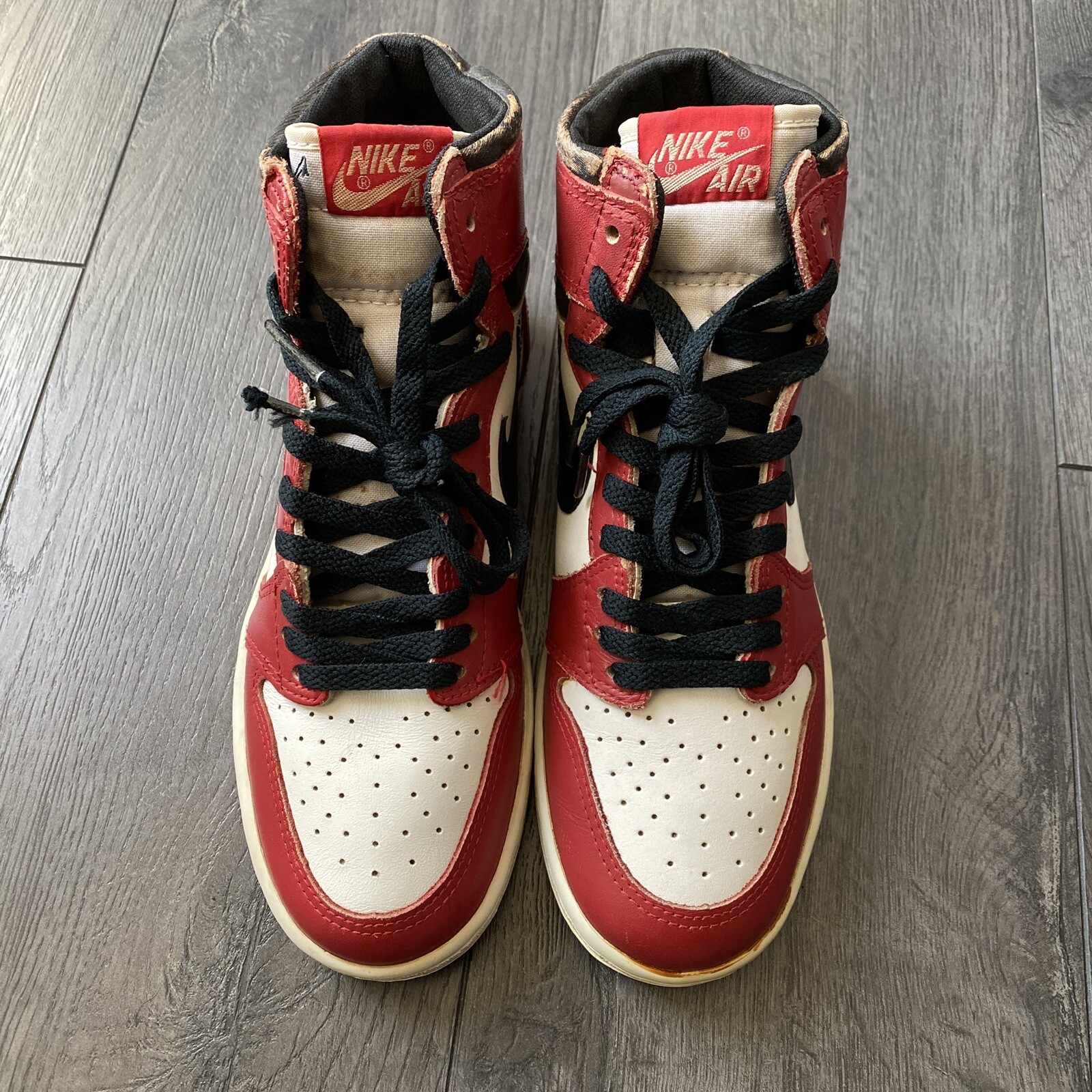 Original OG 1985 Nike Air Jordan 1 Chicago White Black Red Size 6.5 | eBay