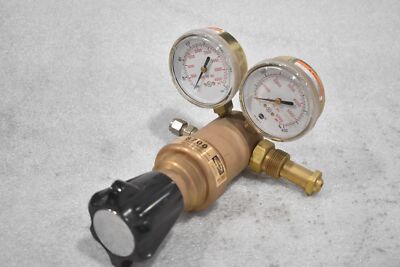 HARRIS 8700 HIGH PRESSURE GAS REGULATOR SINGLE STAGE, 3000 PSIG, INLET ...