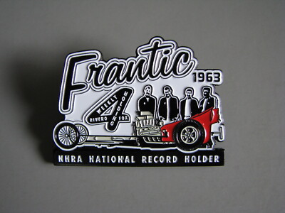 FRANTIC 4 TOP FUEL DRAGSTER 1963 NATIONAL RECORD HOLDER NHRA DRAG ...