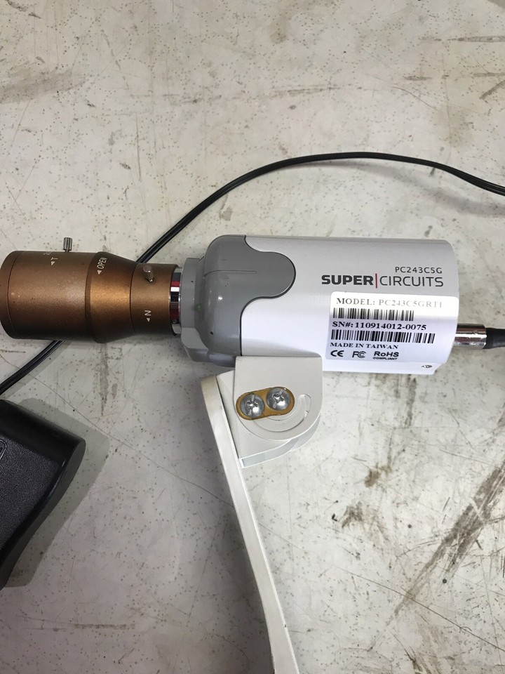 Open Box Super Circuits PC153C5G Color CCD Security Camera | eBay