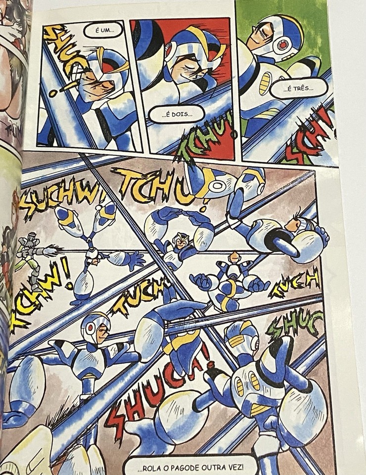 Novas Aventuras de Megaman - Issue 8 - Official Capcom Mega Man Brazil ...