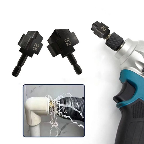 3Pcs PPR Lifting Stepped Drill Bit Water Pipe Connection Tool 20/25/32 ...