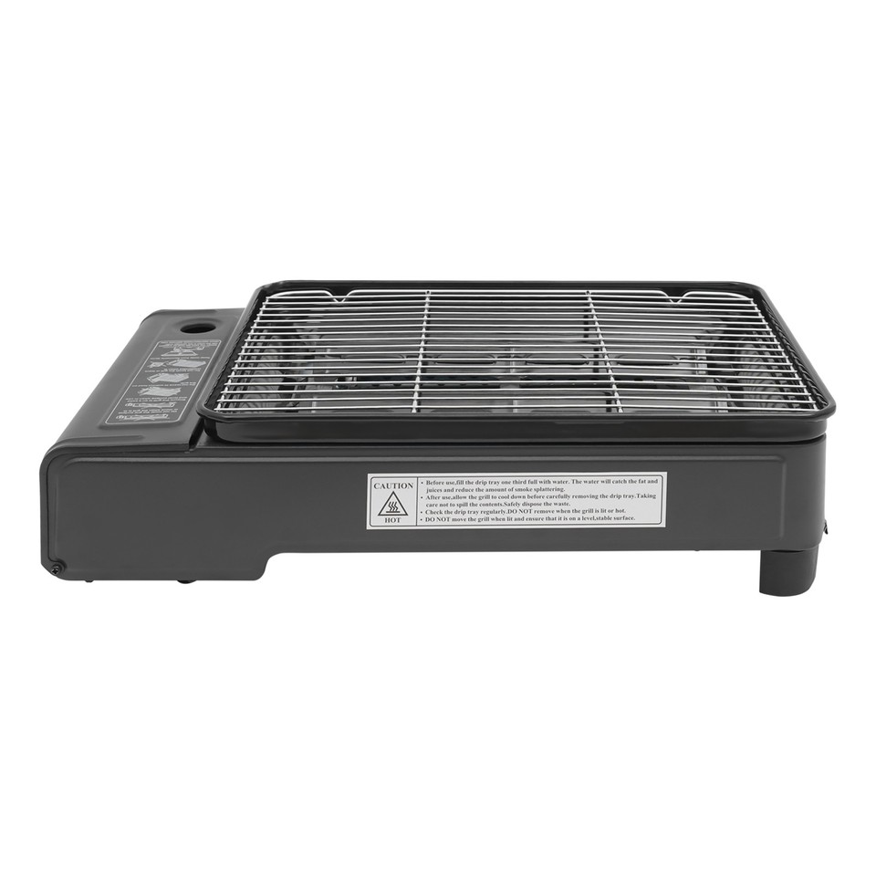 Portable BBQ Grill Butane Gas Stove Camping Barbecue Stove w/ Carrying ...