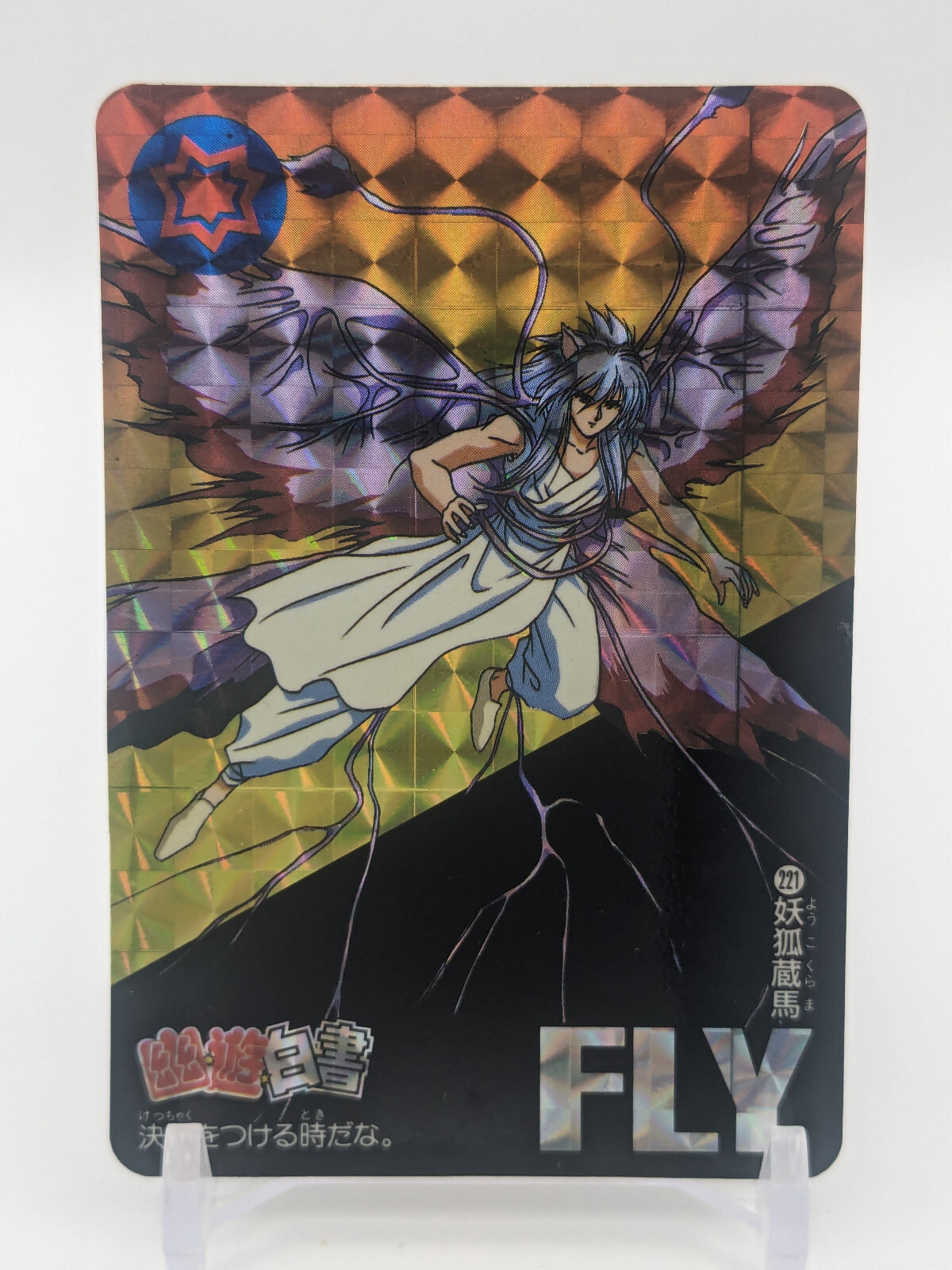 Yoko Kurama FLY Holo #221 Yu Yu Hakusho Carddass Card BANDAI 1993 ...