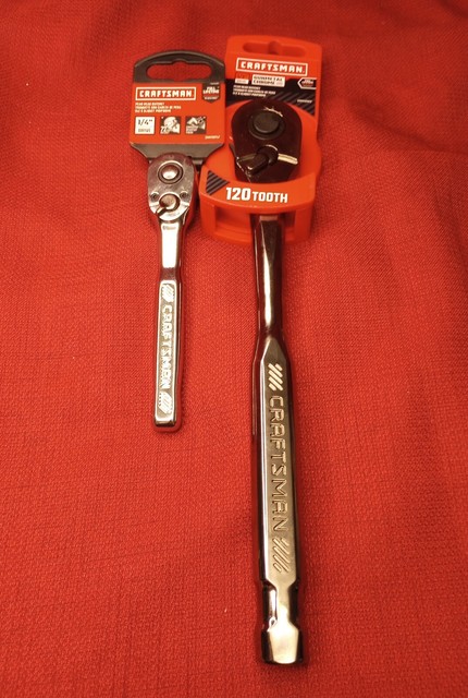 Craftsman 44807 KU 1/4 Inch Drive Ratchet USA With 7 Deep Sockets for ...