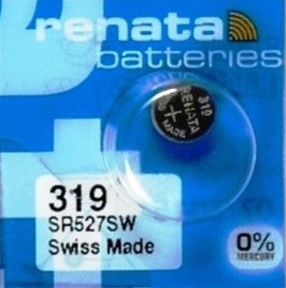 1 Renata 319 SR527SW V319 SR64 D319 GP319 SB-AE 615 S54 Battery | eBay