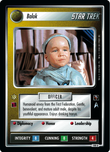 Star Trek: Balok [Ungraded] Mirror, Mirror STCCG Decipher 1E | eBay