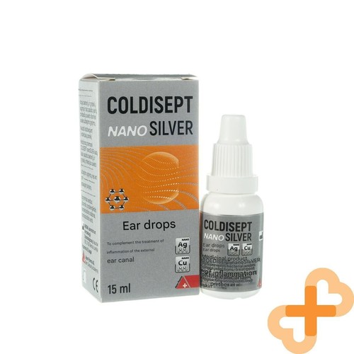 COLDISEPT NANOSILVER Ear Drops 15 ml External Ear Canal Inflammation ...