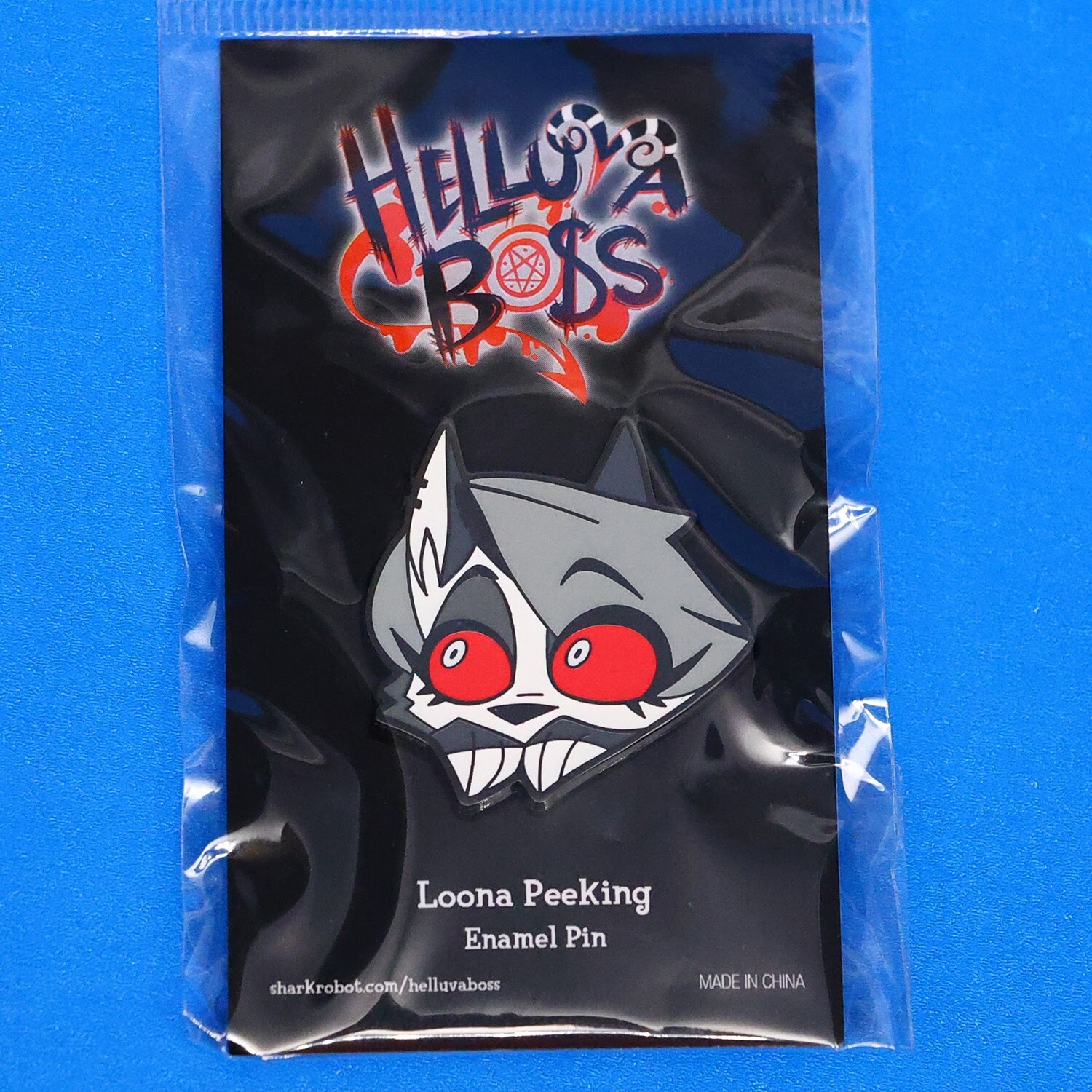 Helluva Boss Peeking Loona Enamel Pin | Vivziepop Furry Hazbin Hotel | eBay