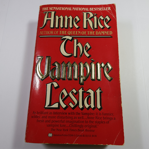 1985 SIGNED Anne Rice The Vampire Lestat Paperback Book #55010J | eBay