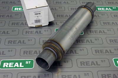 Magnaflow Muffler Center 4" Round 14" Body 20" Overall 2.5" Inlet ...