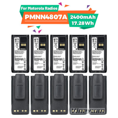 10PC 2400mAh PMNN4807A Replacement Battery for Motorola R7 Slim Li-ion ...
