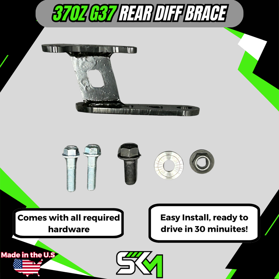 Z34 370z G37 Diff Brace Support Mount | eBay
