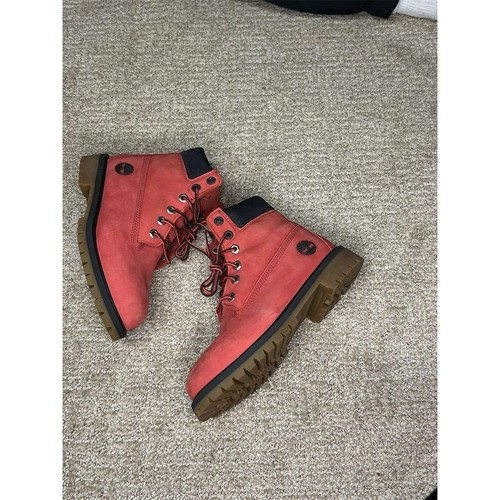 Timberland x Chicago Bulls Men's Red Waterproof Boots Basketball ...